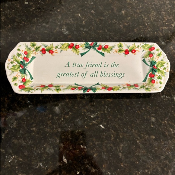 Spode | Dining | Spode Holidays True Friend Trinket Dish | Poshmark